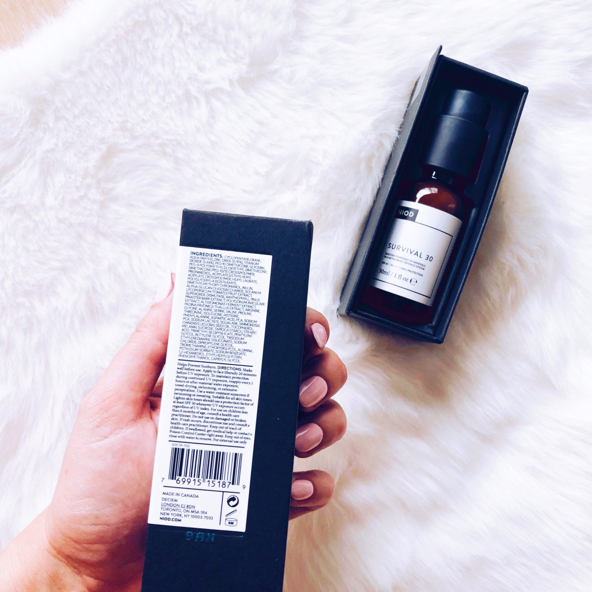 Review: Niod Survival 30 | Tixibeauty | Badass Beauty